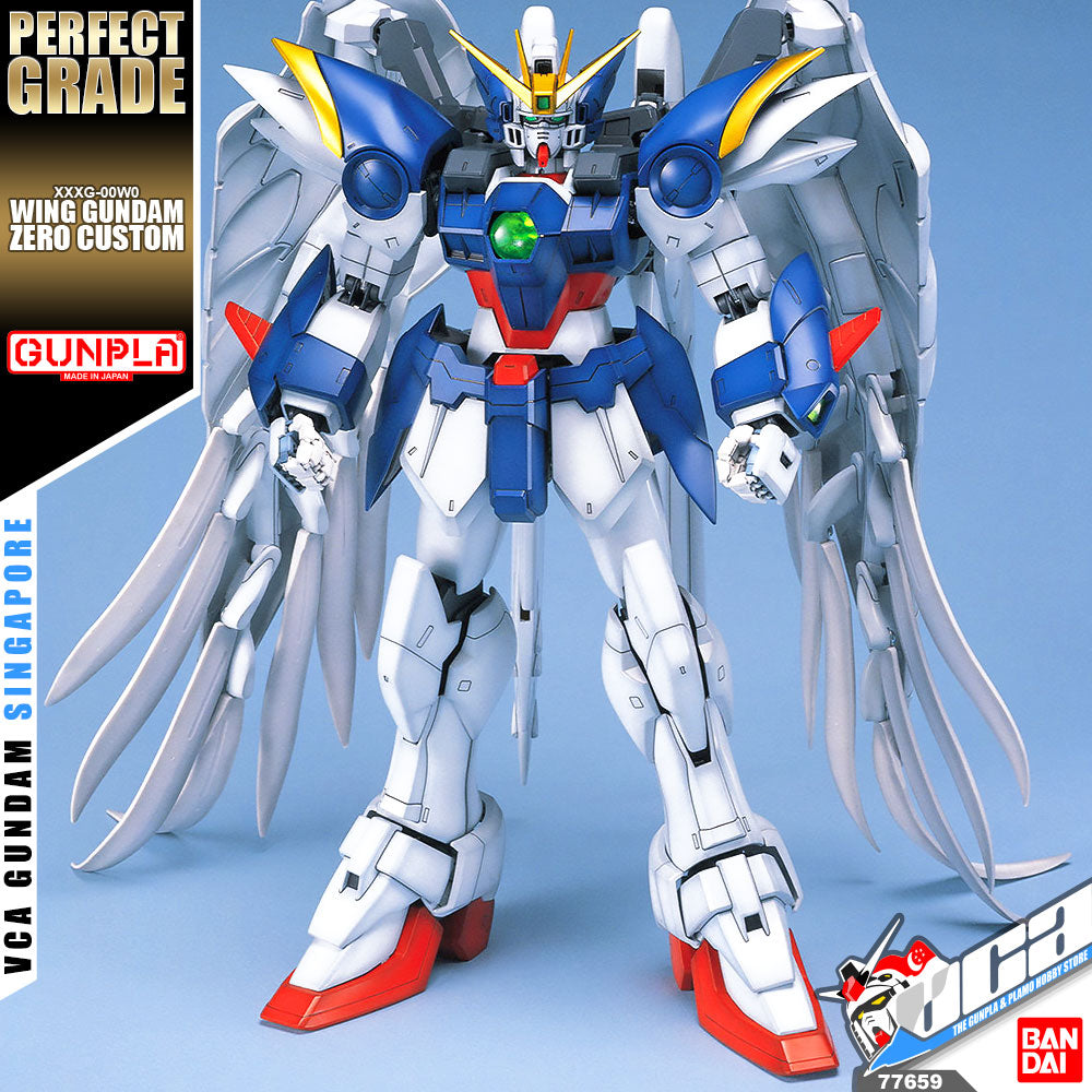 Bandai 高达模型 完美等级 1/60 PG 飞翼高达零式特装 – VCA Gundam Singapore