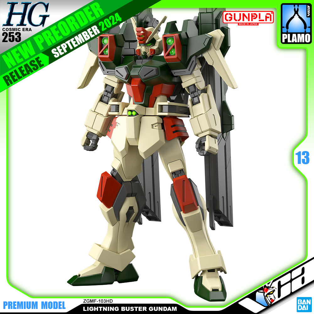 Bandai Gunpla High Grade HG Lightning Buster Gundam – VCA Gundam Singapore