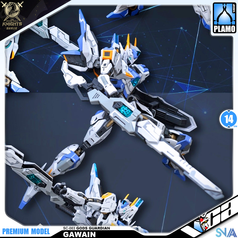 SNAA Real Grade RG Gods Guardian Gawain 高文 – VCA Gundam Singapore
