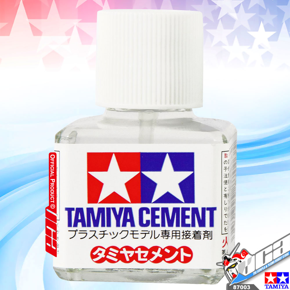 Tamiya 87003 Cement for Plastic Model 40ml – VCA Gundam Singapore
