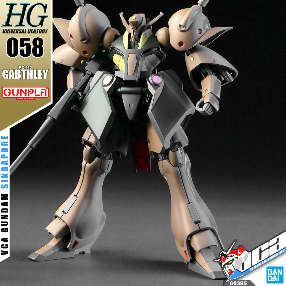 GUNPLA® High Grade (HGUC) 1/144 RX-110 Gabthley – VCA Gundam Singapore