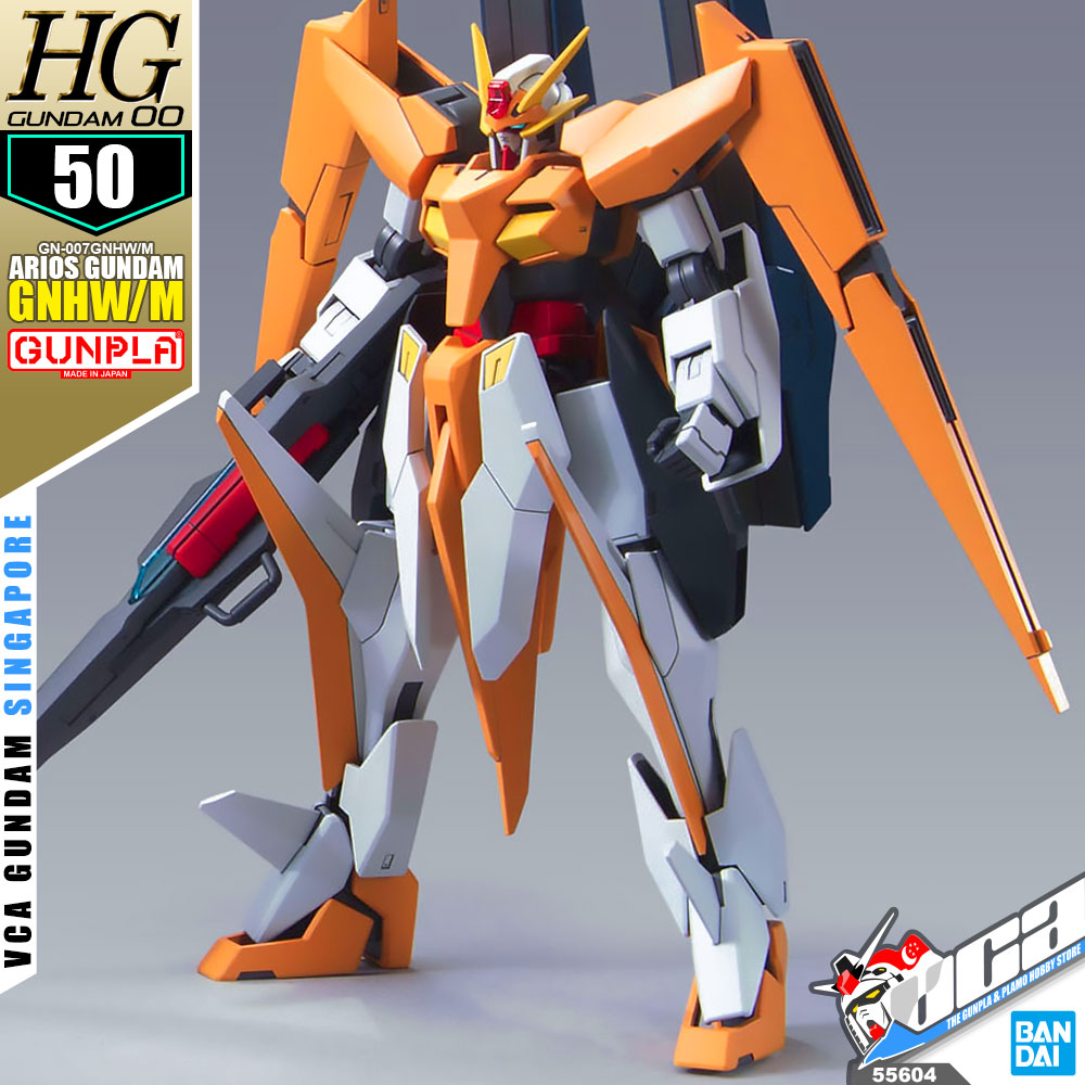 Bandai Gunpla High Grade 00 1/144 HG Arios Gundam GNHW/M – VCA Gundam ...