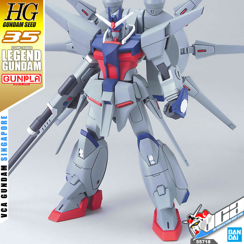 Bandai® 高达模型 High Grade 1/144 HG 传奇高达 – VCA Gundam Singapore