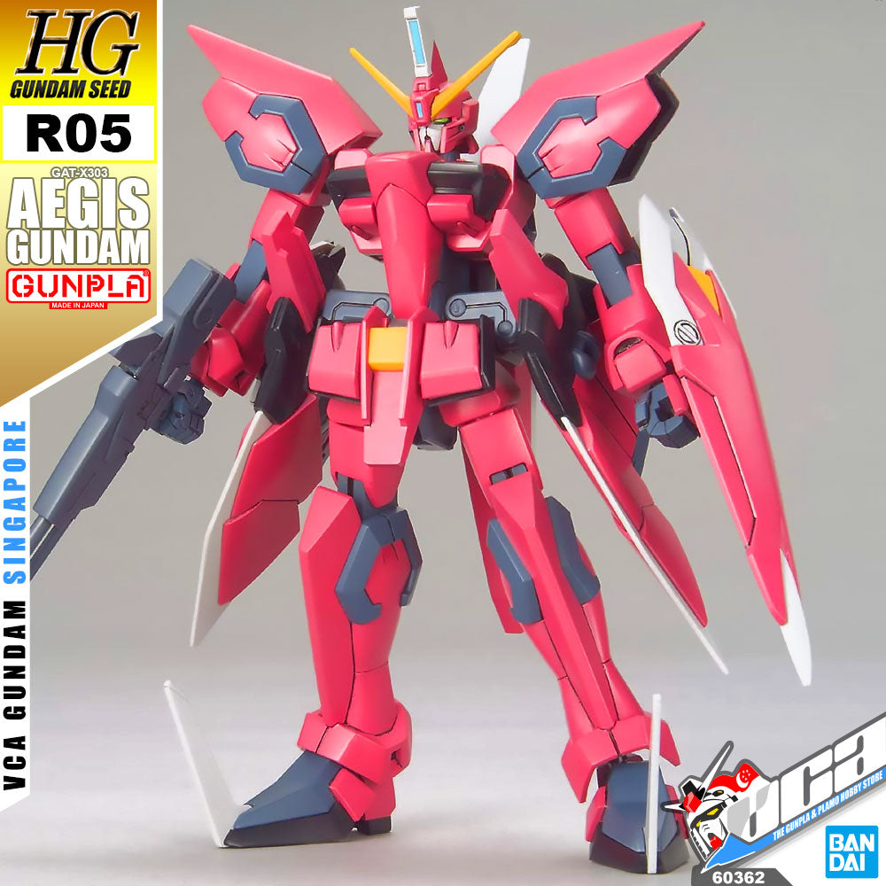 Bandai® 高达模型 高等级 1/144 HG 宙斯盾高达 – VCA Gundam Singapore