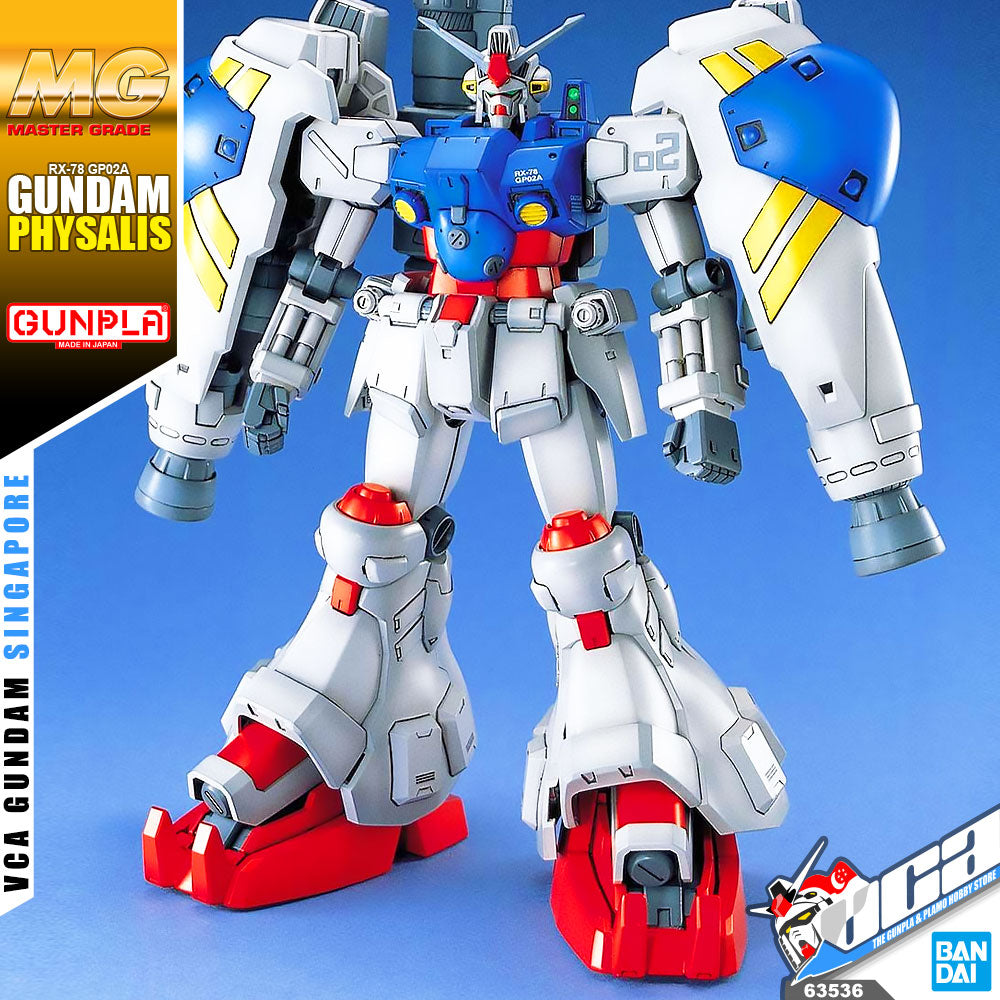 Bandai® Gunpla Master Grade 1/100 MG Gundam GP02A – VCA Gundam Singapore