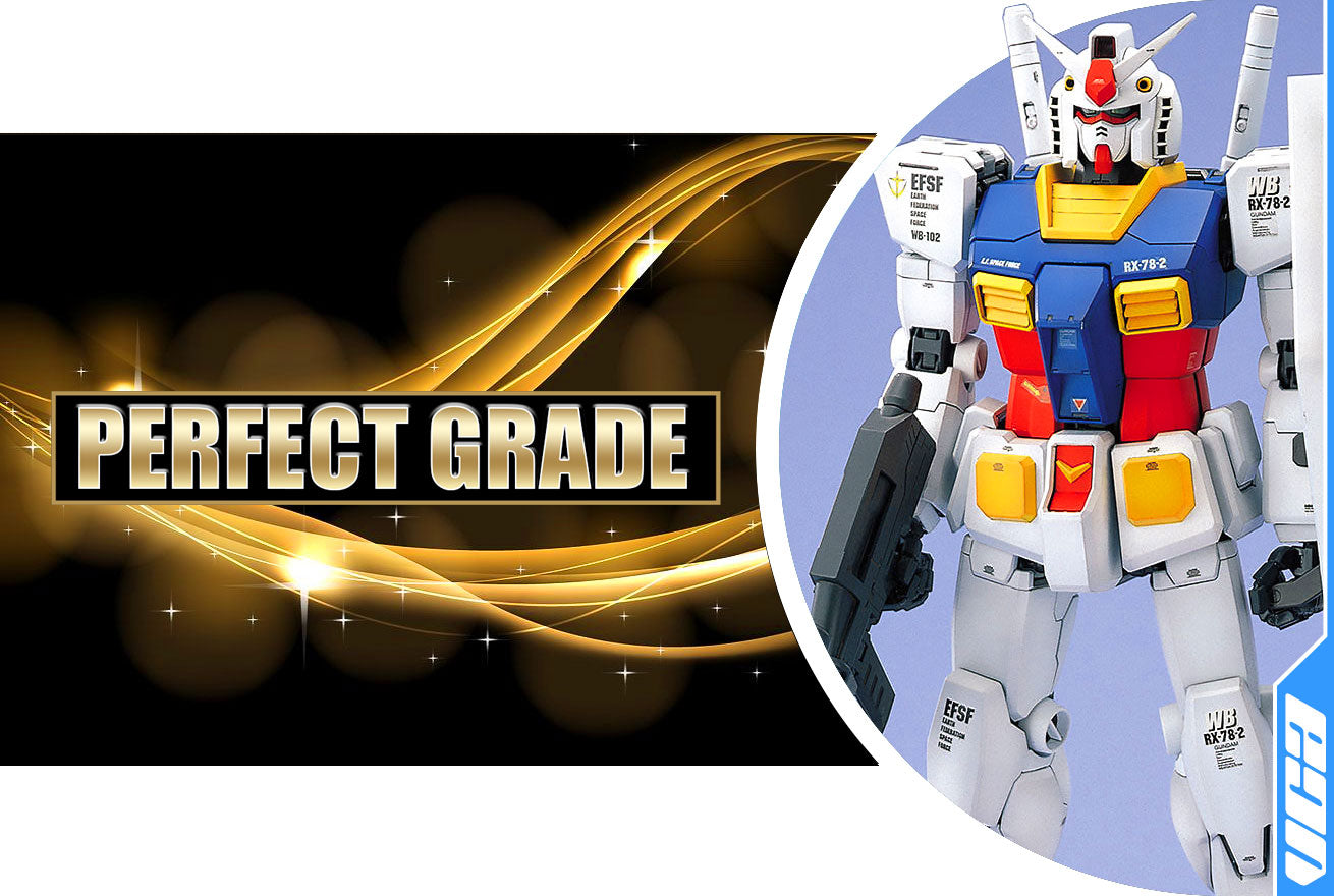 Bandai® Gunpla EntryGrade 1/144 RX-78F00/E Gundam + G.L.R.S.S. Feather Unit – VCA Gundam Singapore