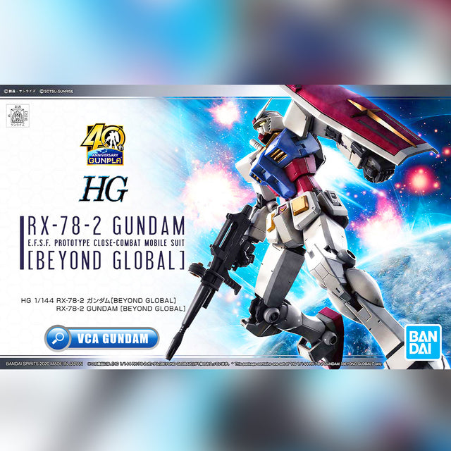 Bandai® GUNPLA® High Grade (HGUC) Universal Century Gundam Model Kits ...
